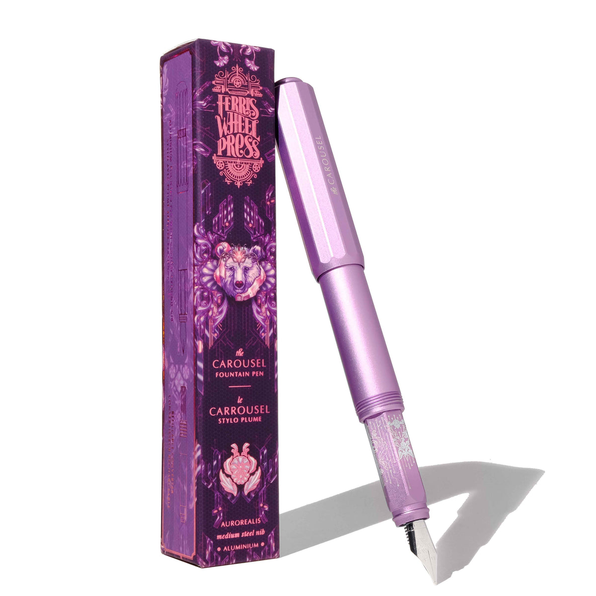 2024 Limited Edition | Aluminum Carousel Fountain Pen - Aurorealis ...