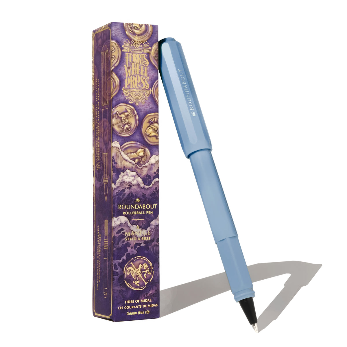 The Roundabout Rollerball Pen - Tides of Midas — Ferris Wheel Press