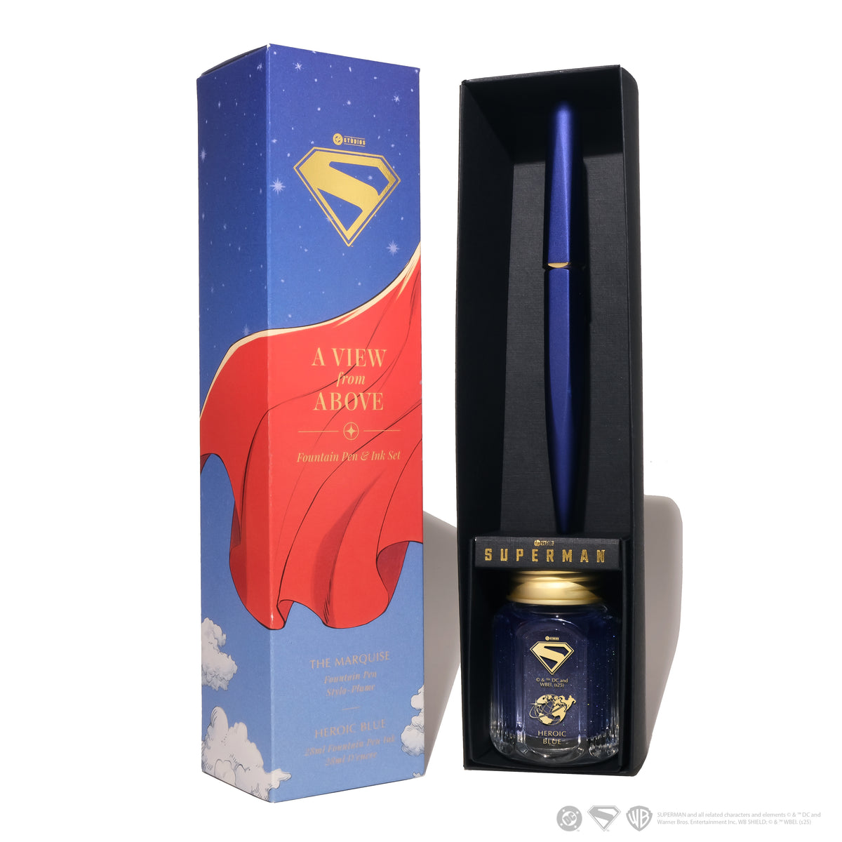 Warner Bros. | Superman | Pen and Ink Set | A View from Above — Ferris ...